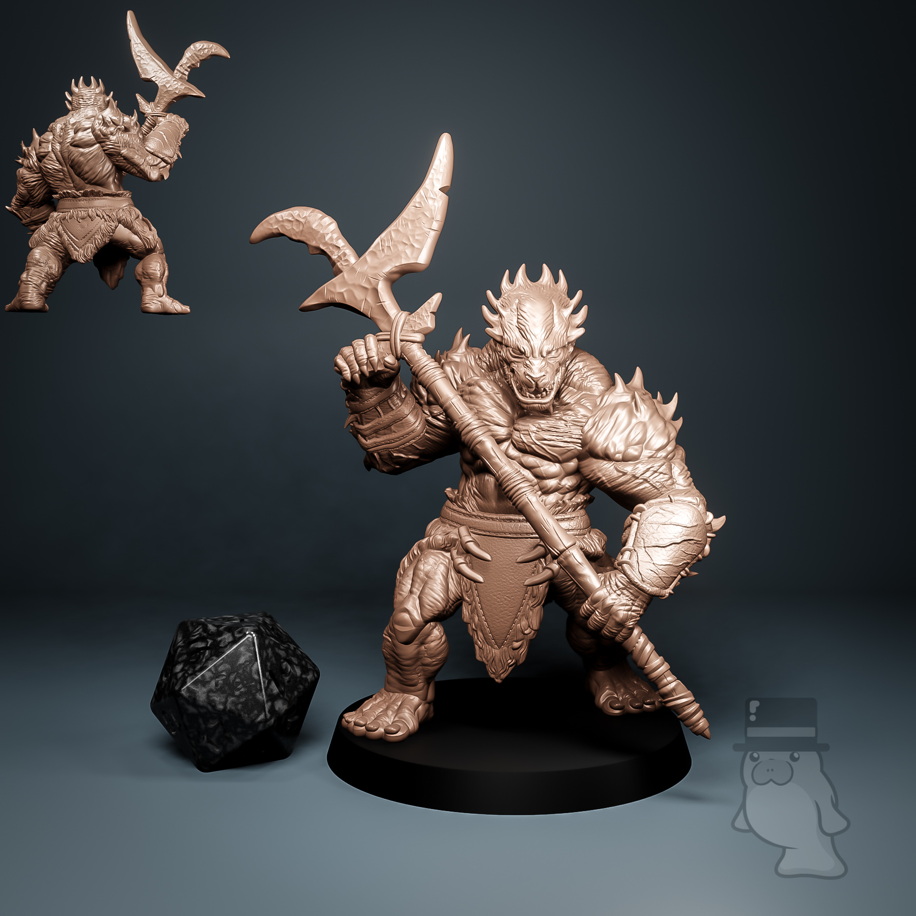 Forged Path Miniatures :: Mini Manatee New Zealand